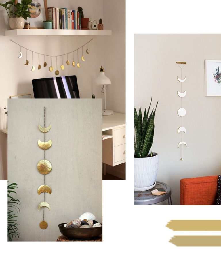DIY Phases de la lune – Décoration murale - Céline Lunakim